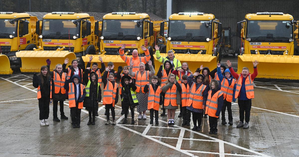 Newly named gritters hit the roads as winter programme launches ...